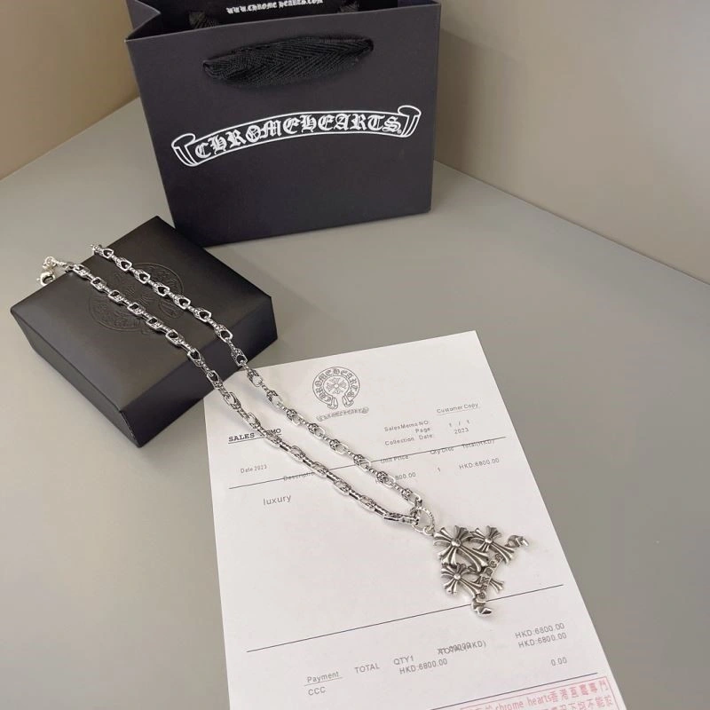 Real Chrome Hearts Necklaces