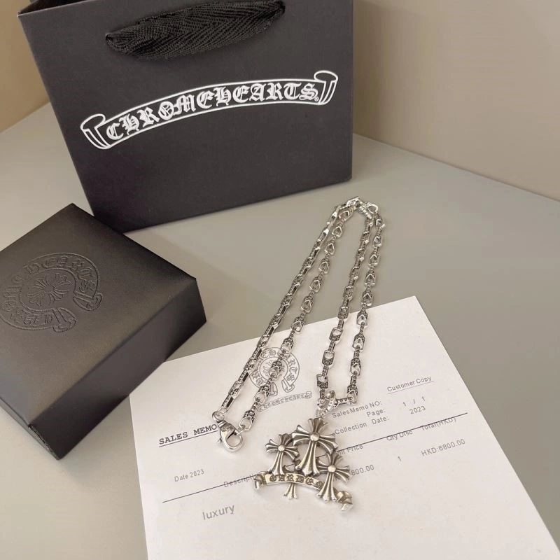 Real Chrome Hearts Necklaces