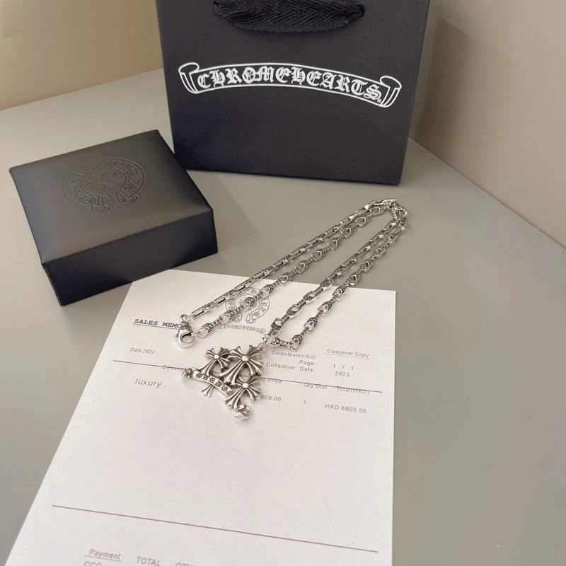 Real Chrome Hearts Necklaces