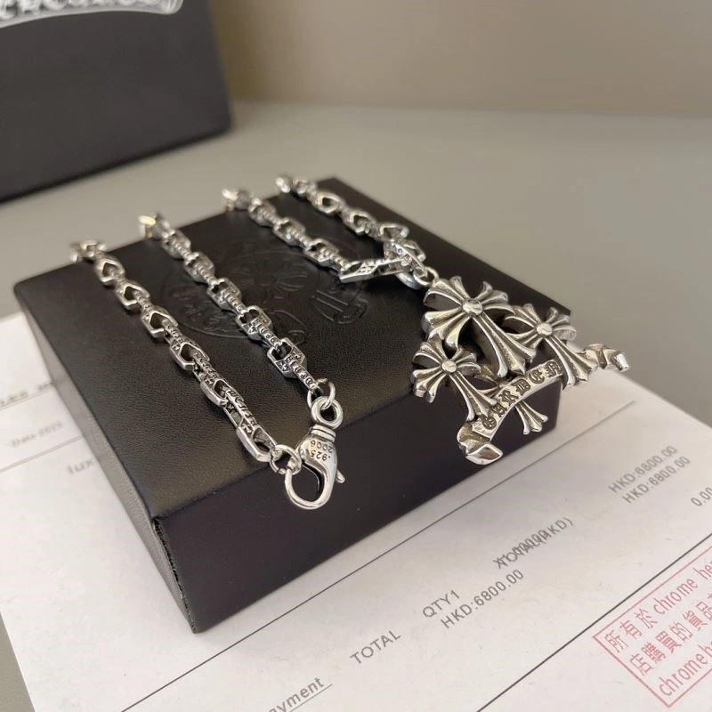 Real Chrome Hearts Necklaces