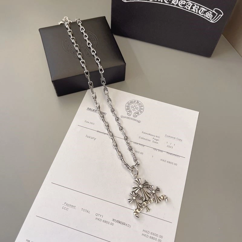 Real Chrome Hearts Necklaces