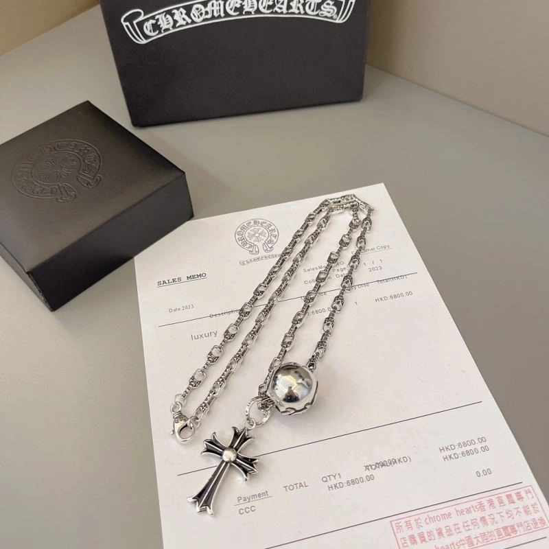 Budget-friendly Chrome Hearts Necklaces