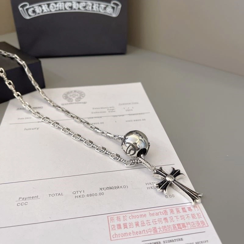 Budget-friendly Chrome Hearts Necklaces