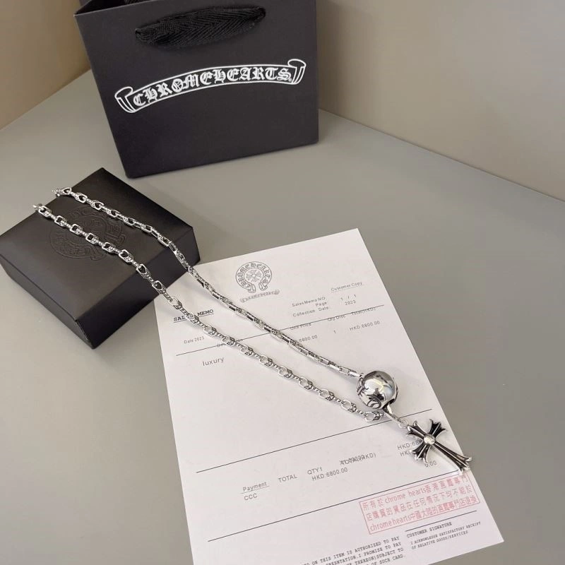 Budget-friendly Chrome Hearts Necklaces
