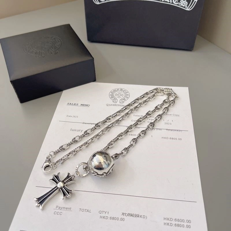 Budget-friendly Chrome Hearts Necklaces