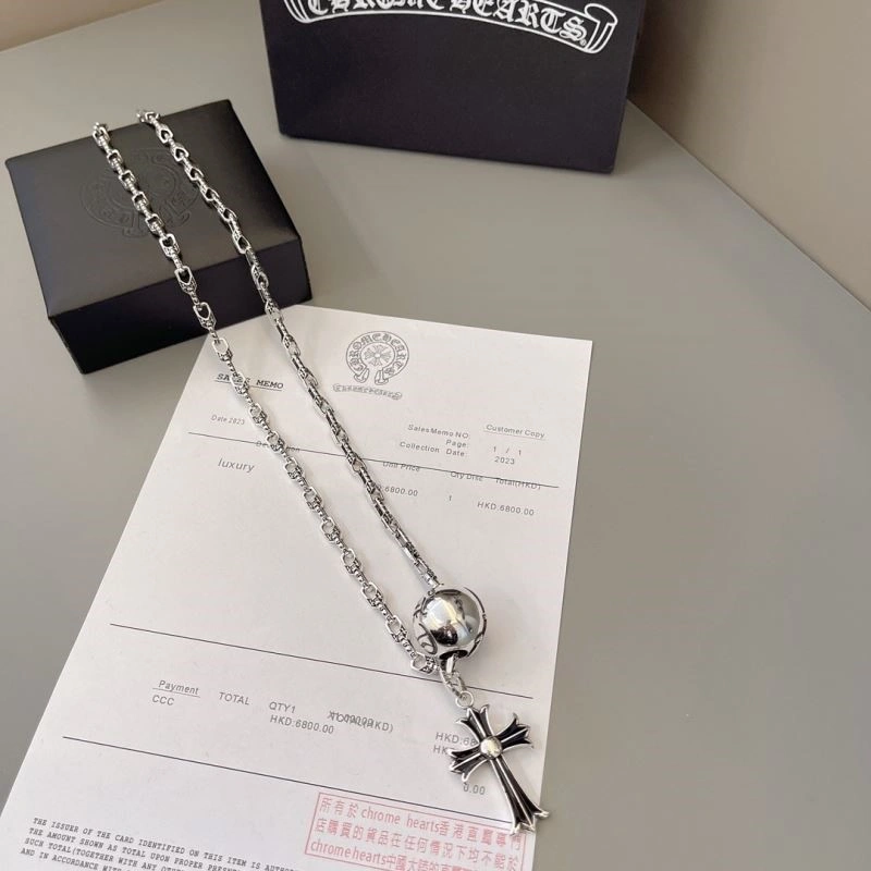 Budget-friendly Chrome Hearts Necklaces
