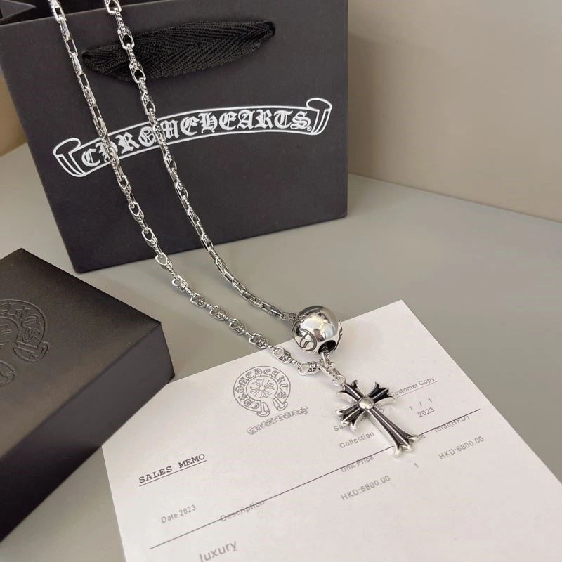 Budget-friendly Chrome Hearts Necklaces