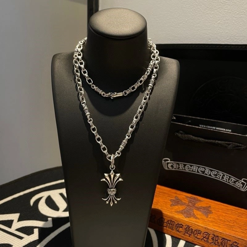 Indistinguishable Chrome Hearts Necklaces
