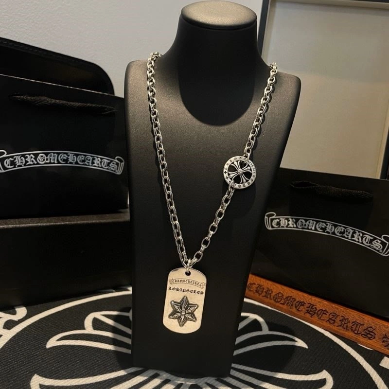 Indistinguishable Chrome Hearts Necklaces