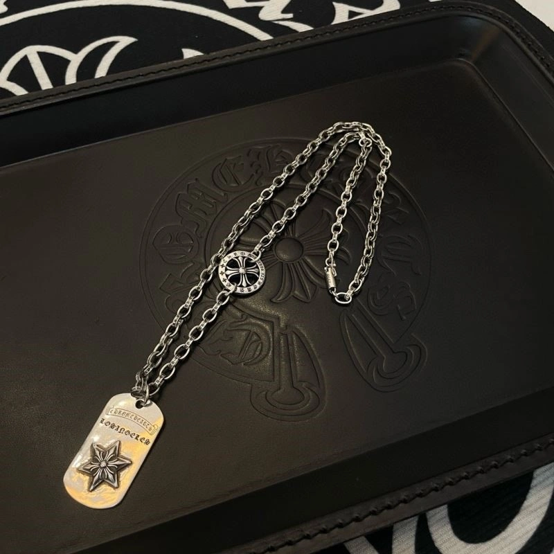 Indistinguishable Chrome Hearts Necklaces