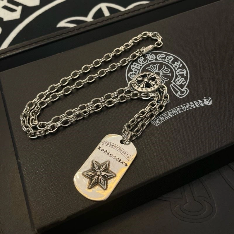 Indistinguishable Chrome Hearts Necklaces