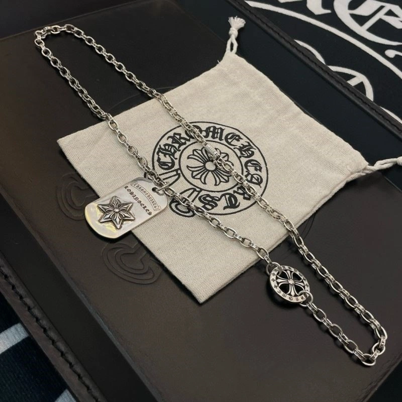Indistinguishable Chrome Hearts Necklaces