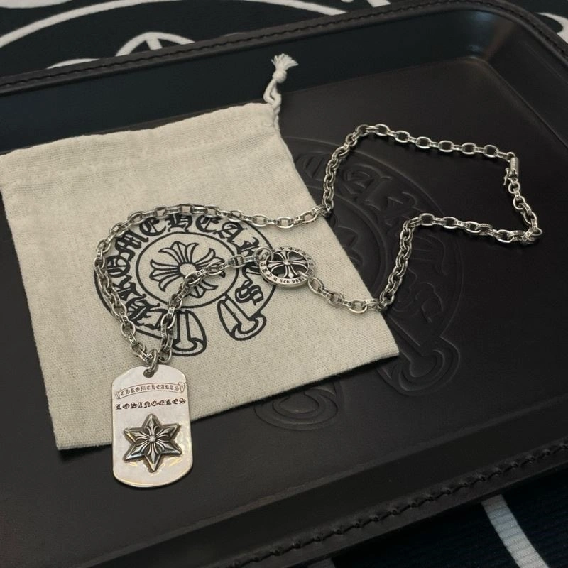 Indistinguishable Chrome Hearts Necklaces