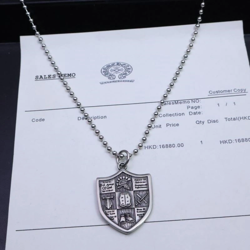 Indistinguishable Chrome Hearts Necklaces
