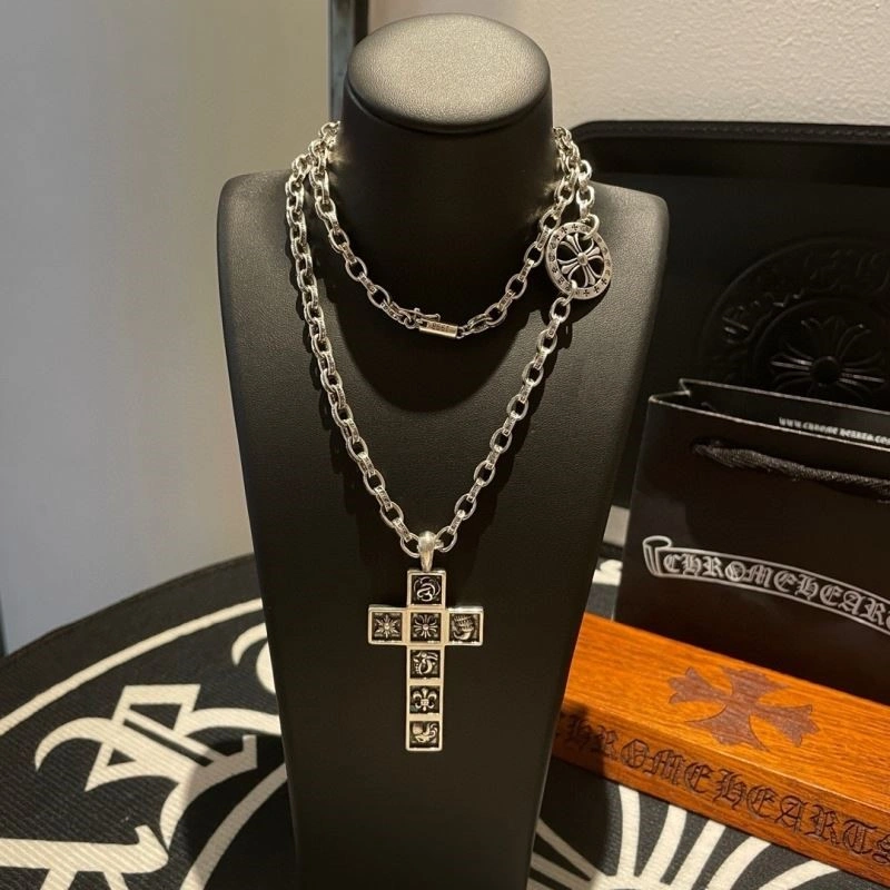 Indistinguishable Chrome Hearts Necklaces