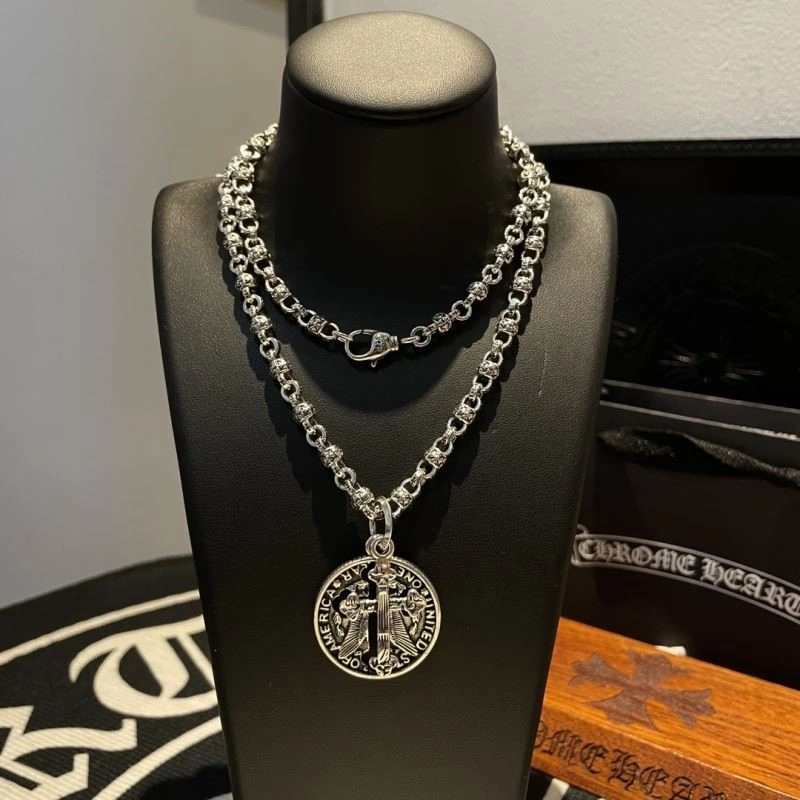 Budget-friendly Chrome Hearts Necklaces