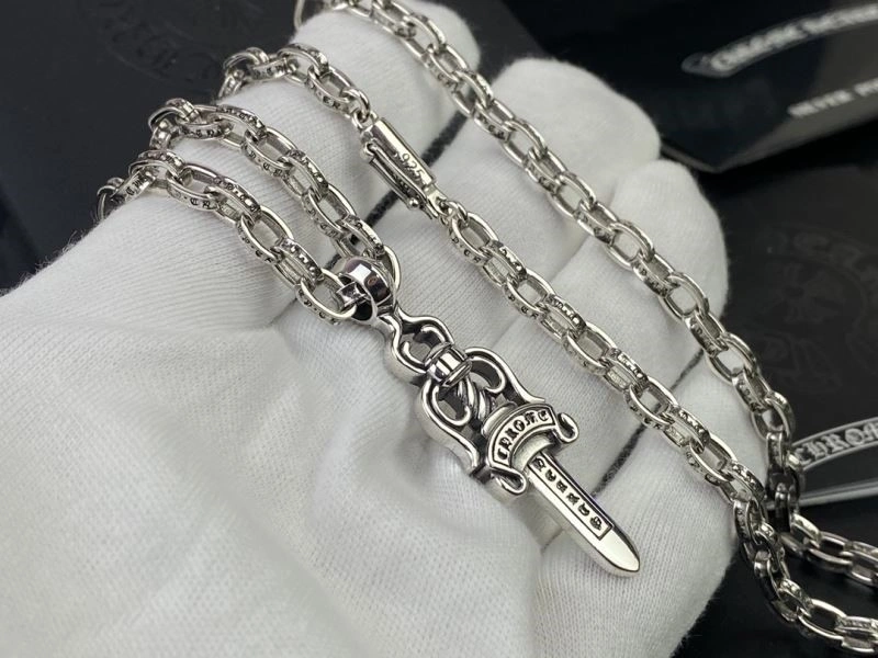 Budget-friendly Chrome Hearts Necklaces