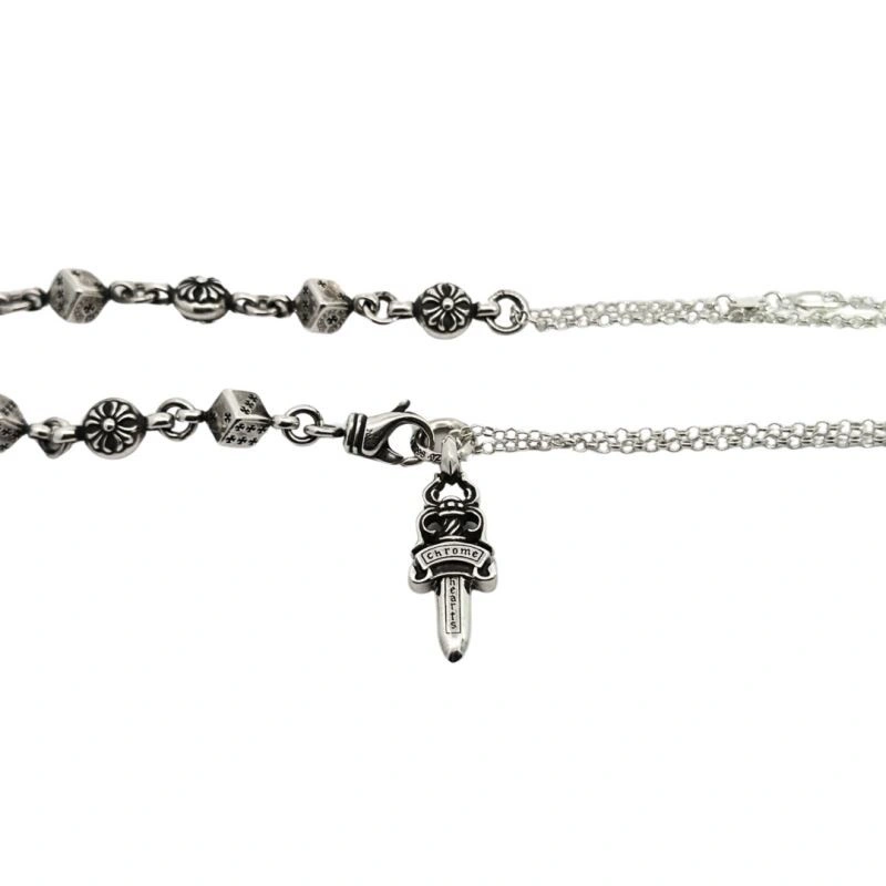 Indistinguishable Chrome Hearts Necklaces