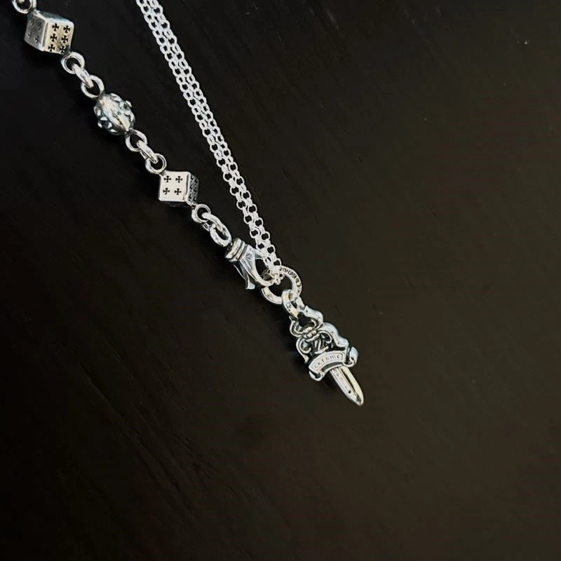 Indistinguishable Chrome Hearts Necklaces