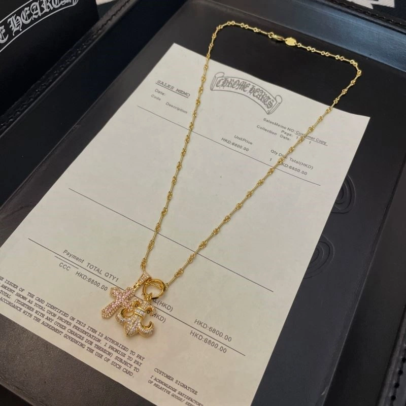 Top mirror Chrome Hearts Necklaces