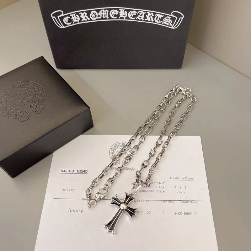 Indistinguishable Chrome Hearts Necklaces