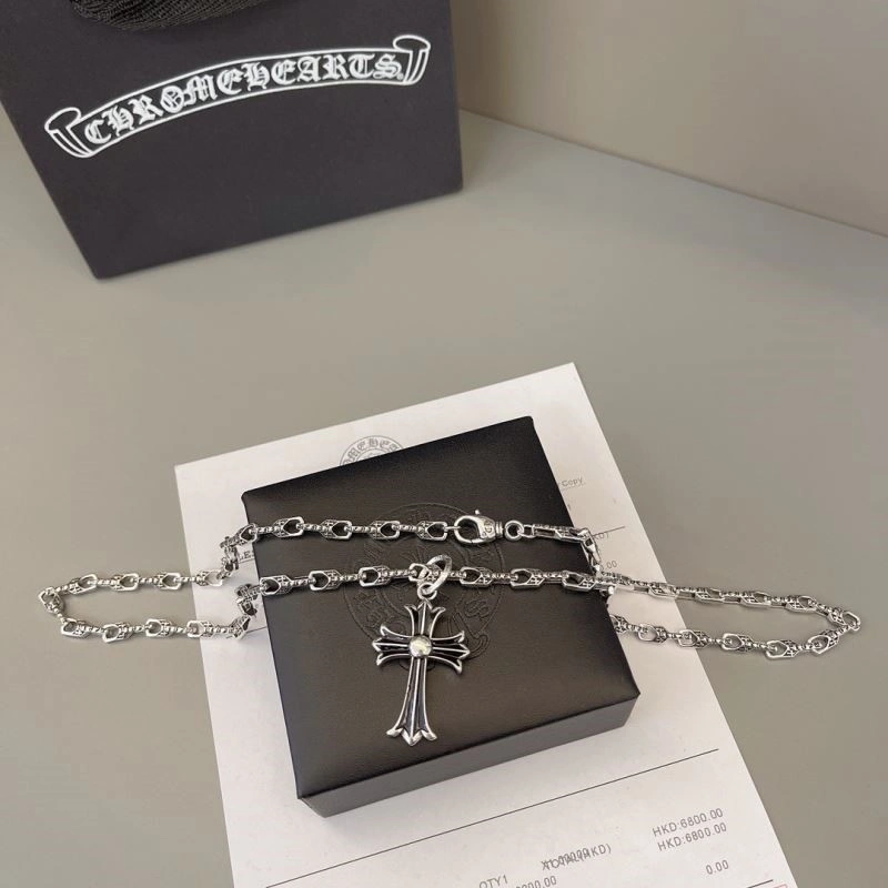 Indistinguishable Chrome Hearts Necklaces