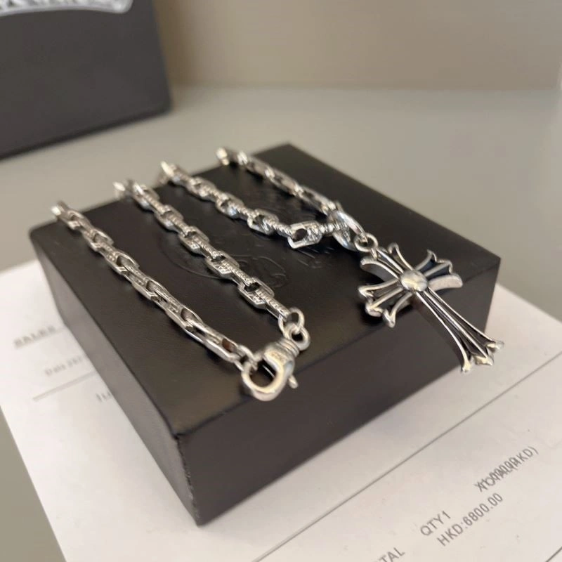 Indistinguishable Chrome Hearts Necklaces