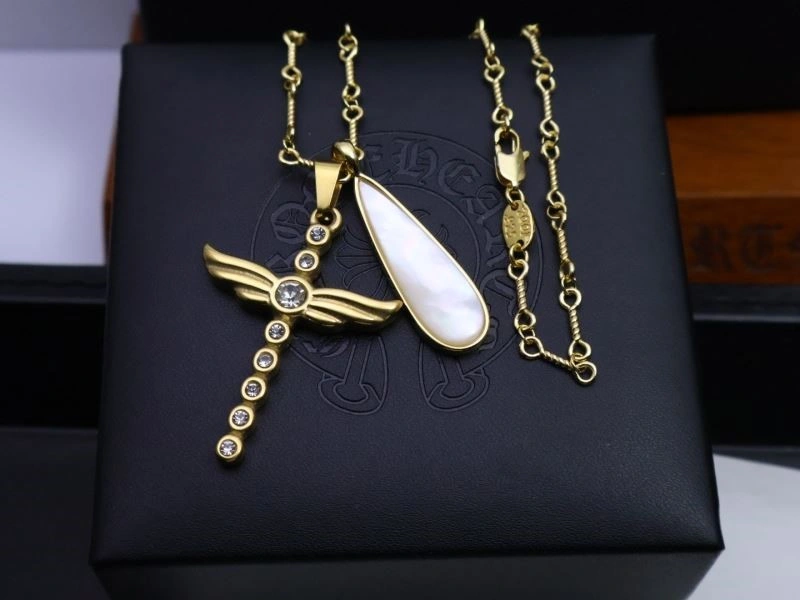 Indistinguishable Chrome Hearts Necklaces