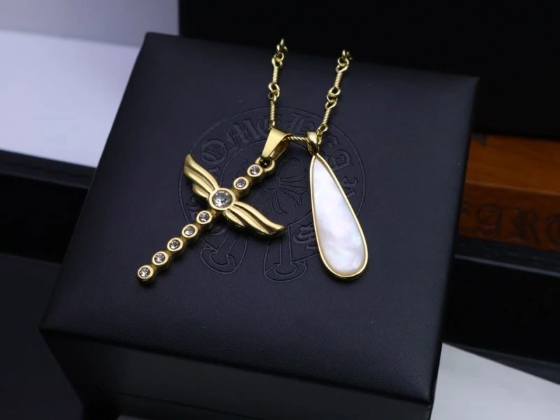 Indistinguishable Chrome Hearts Necklaces