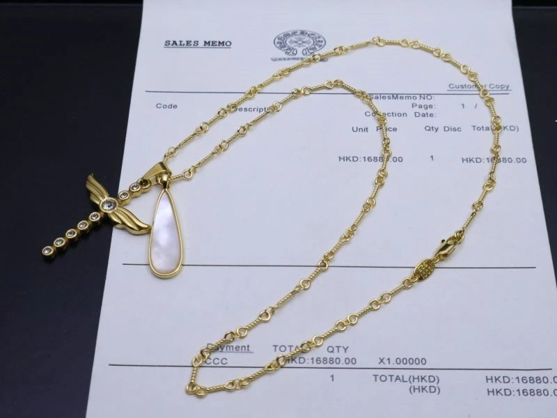 Indistinguishable Chrome Hearts Necklaces
