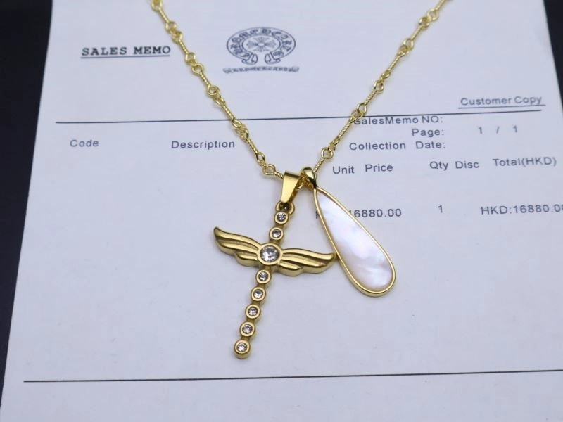 Indistinguishable Chrome Hearts Necklaces