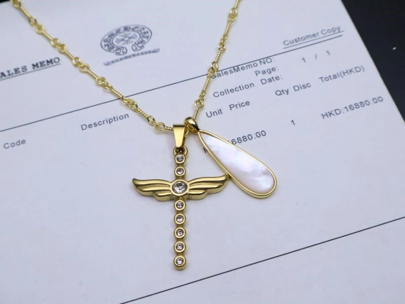 Indistinguishable Chrome Hearts Necklaces