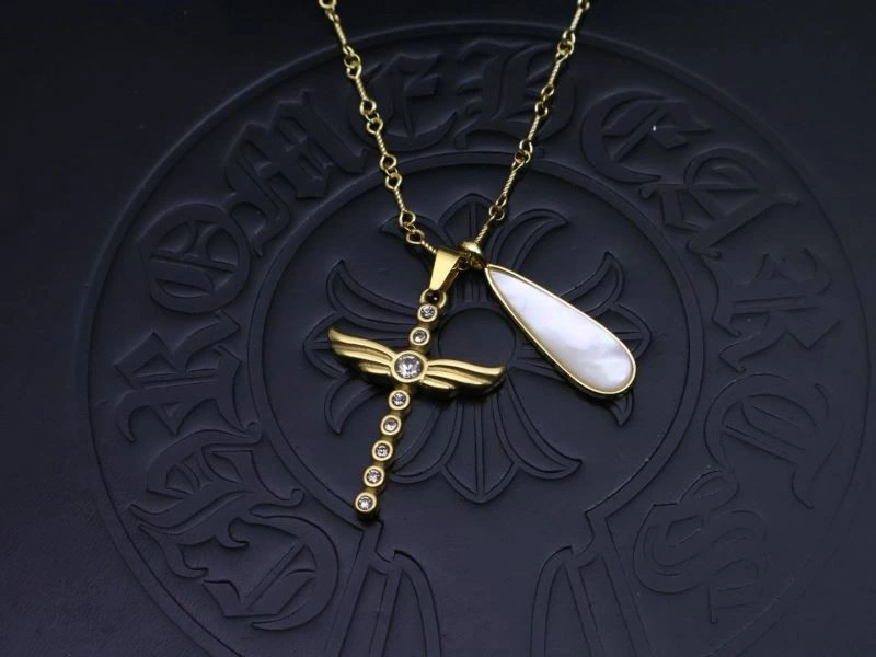 Indistinguishable Chrome Hearts Necklaces