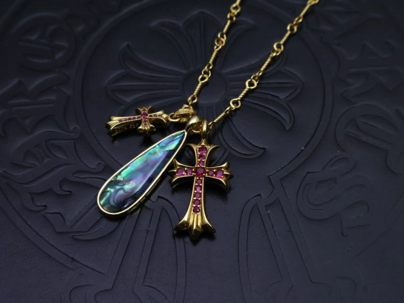Indistinguishable Chrome Hearts Necklaces