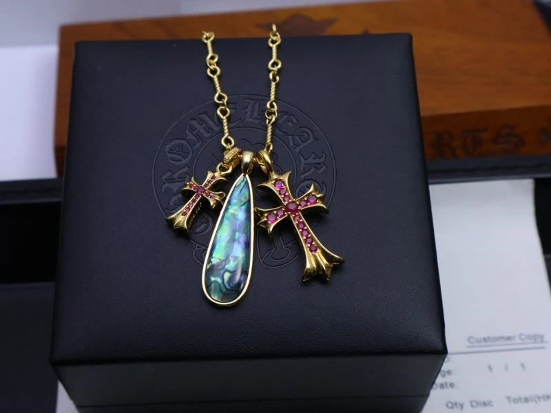Indistinguishable Chrome Hearts Necklaces