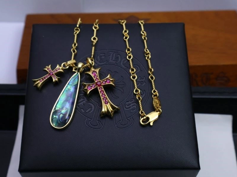 Indistinguishable Chrome Hearts Necklaces