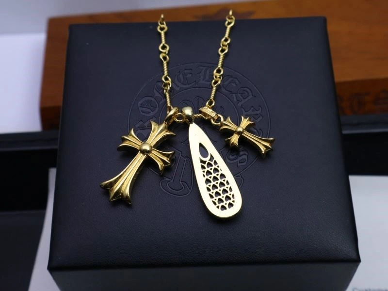 Indistinguishable Chrome Hearts Necklaces