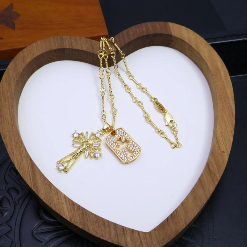 Real Chrome Hearts Necklaces