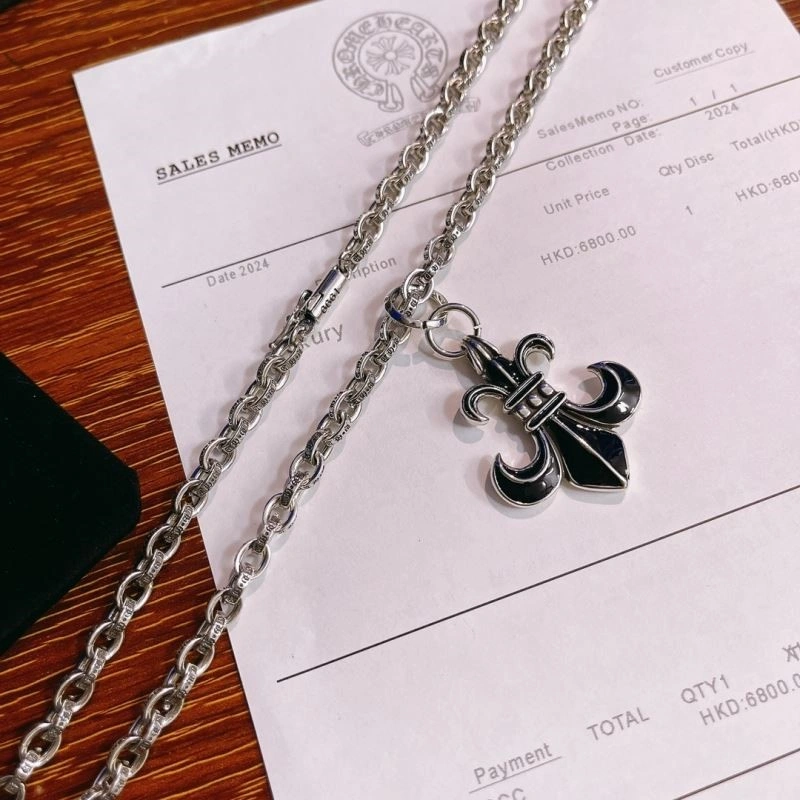 Real Chrome Hearts Necklaces