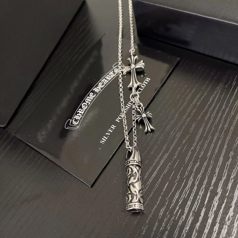 Budget-friendly Chrome Hearts Necklaces