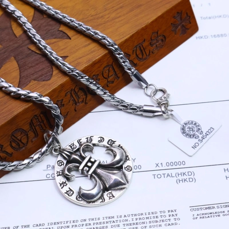 Indistinguishable Chrome Hearts Necklaces
