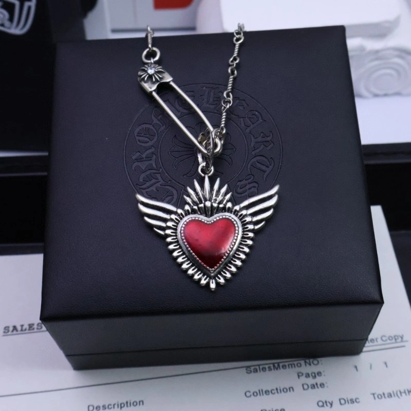 Indistinguishable Chrome Hearts Necklaces