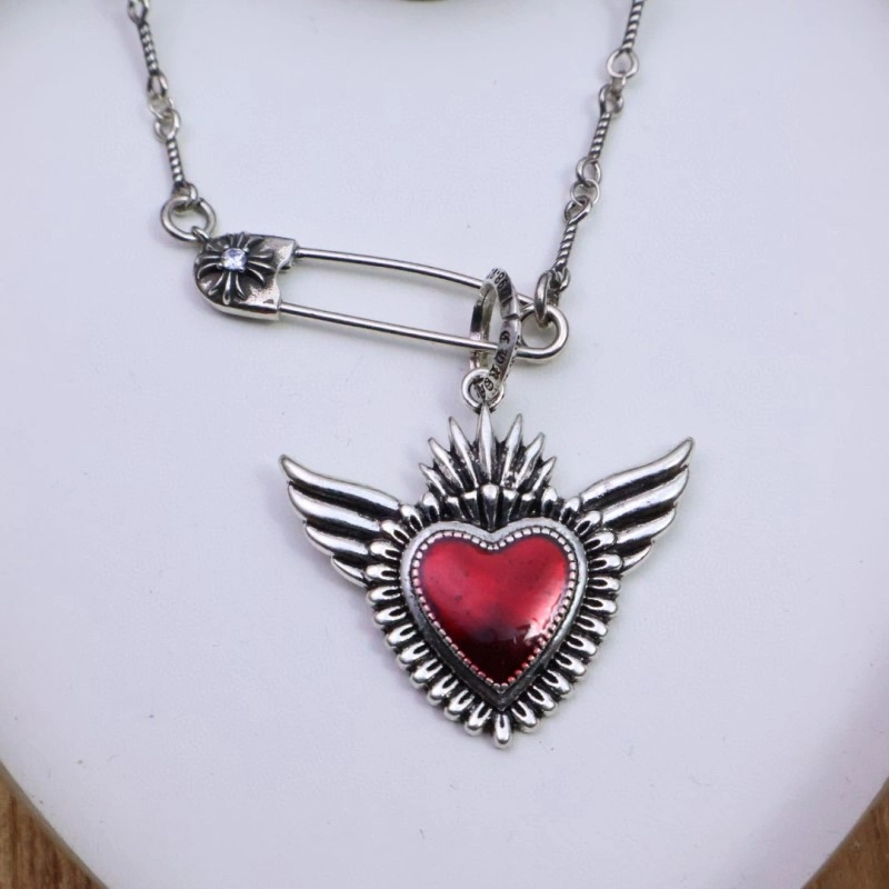 Indistinguishable Chrome Hearts Necklaces