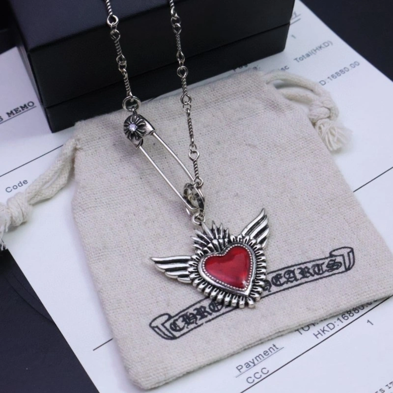 Indistinguishable Chrome Hearts Necklaces