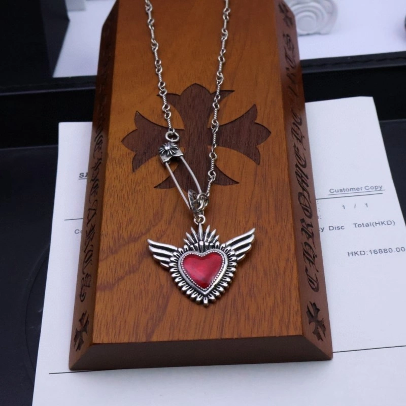 Indistinguishable Chrome Hearts Necklaces
