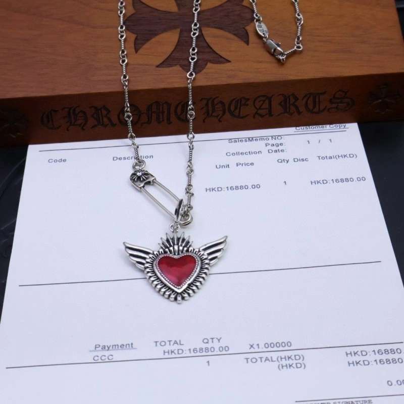 Indistinguishable Chrome Hearts Necklaces