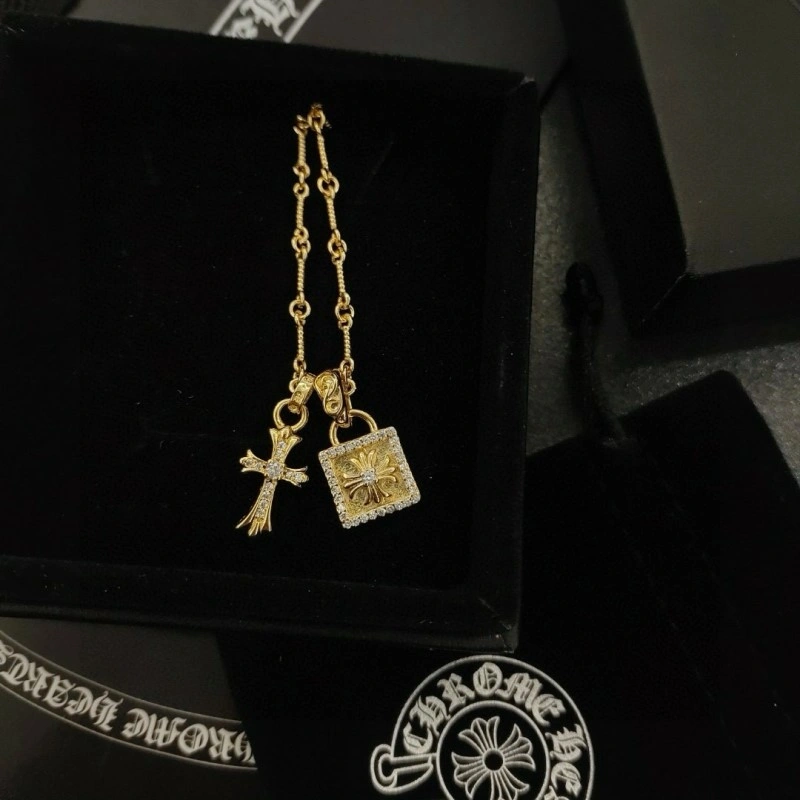 Indistinguishable Chrome Hearts Necklaces