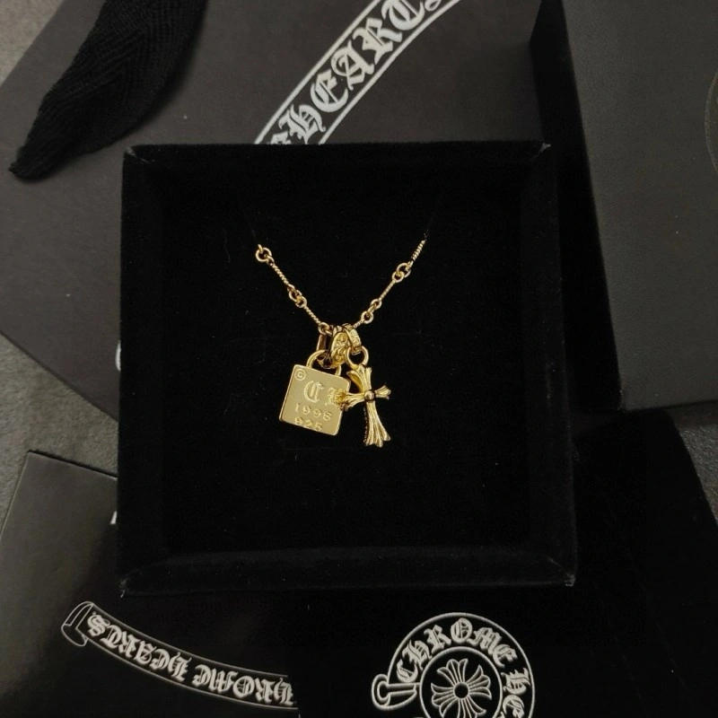 Indistinguishable Chrome Hearts Necklaces