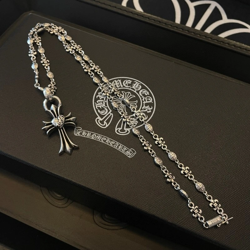 Indistinguishable Chrome Hearts Necklaces