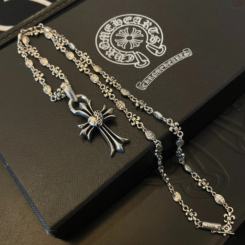 Indistinguishable Chrome Hearts Necklaces